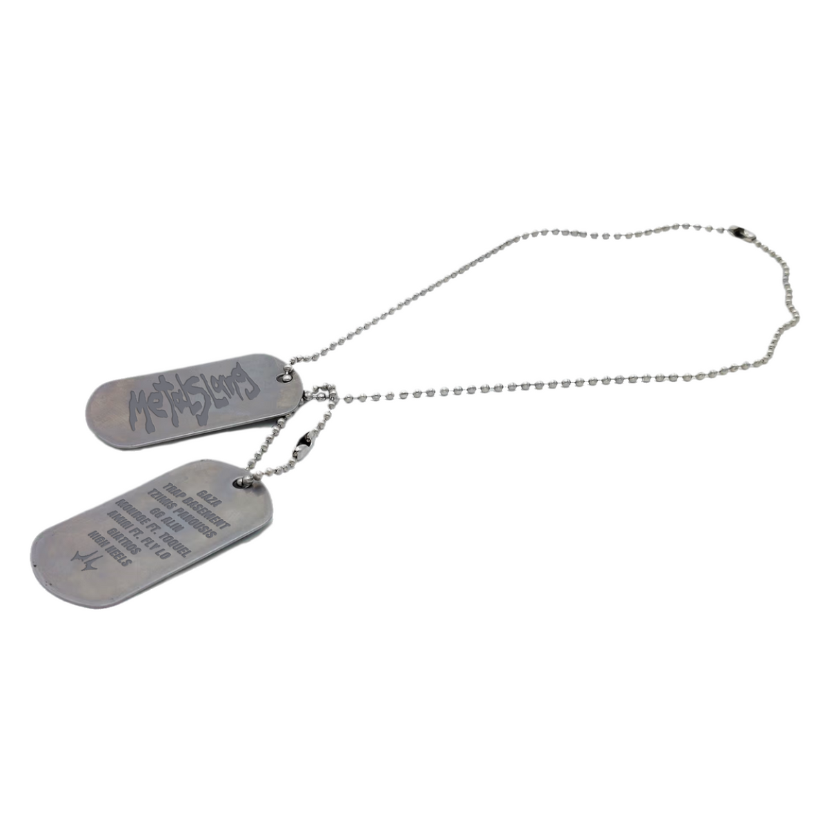 Dog Tag ''Metal Slang'' Silver – hawkgreco